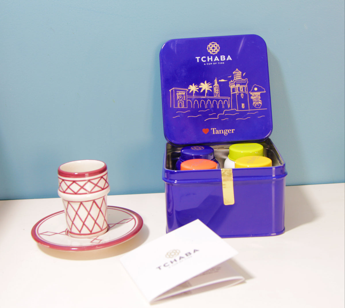 COFFRET TANGER Tchaba - 25 g x 4 – egoodfoodshop